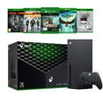 Microsoft Xbox Series X 1TB SSD Bundle - Black Console, Wireless Controller, Five Games ...
