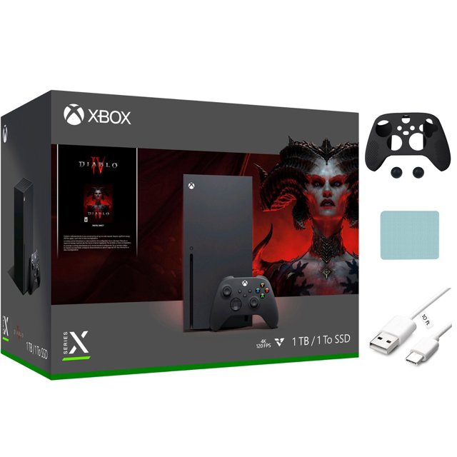 Microsoft Xbox Series X 1TB SSD, Diablo IV Bundle with Wireless ...