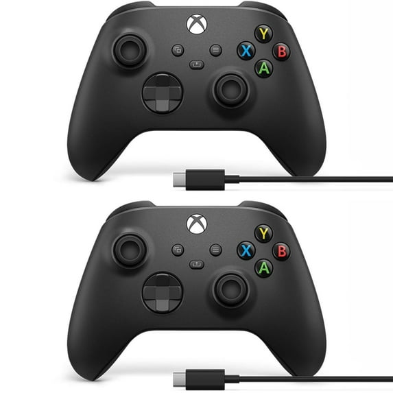 Microsoft, Xbox Wireless Controller, 1V8-00001, 2-Pack - Walmart.com