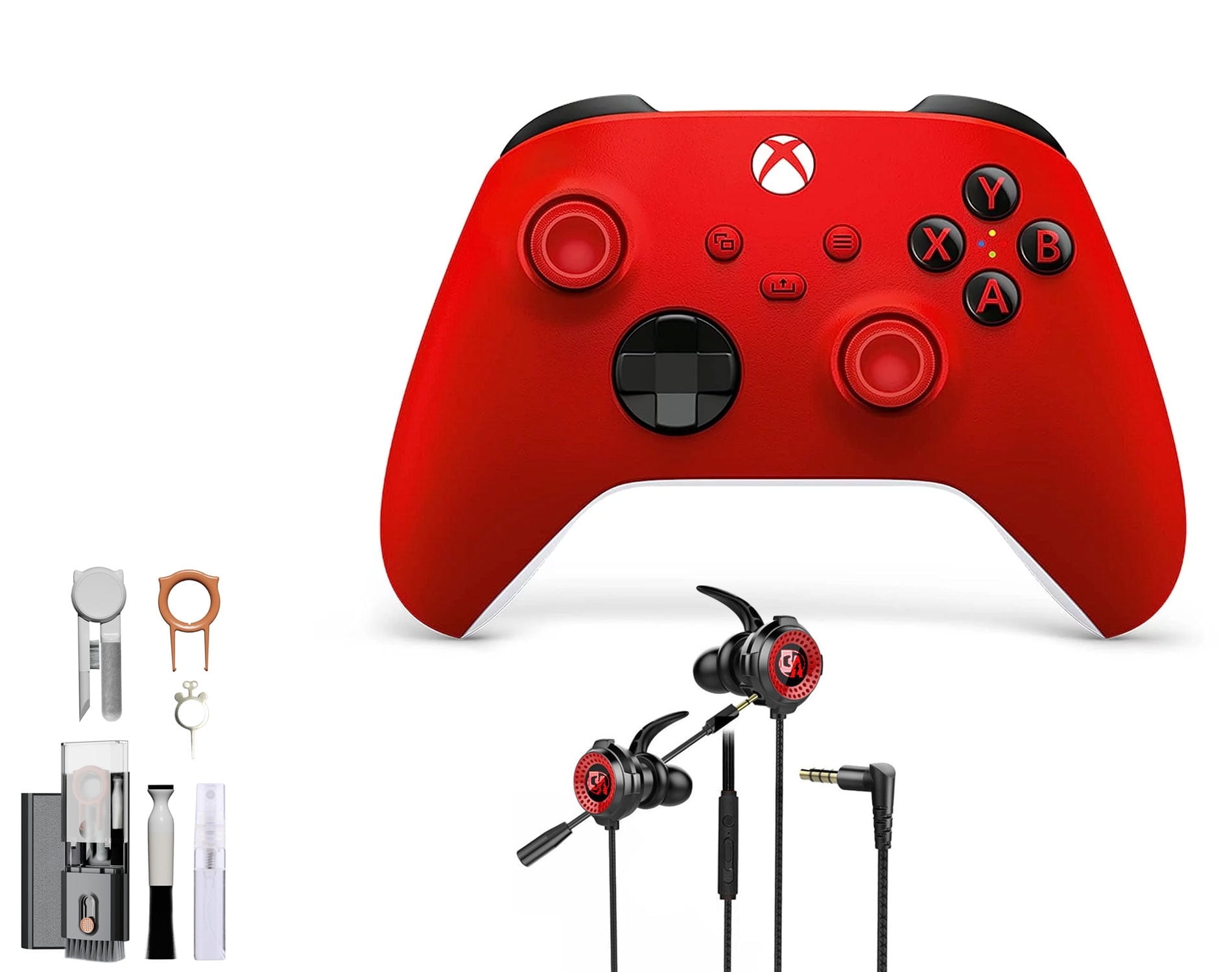 Pre-Owned Microsoft Xbox Wireless Pulse Red Controller for Xbox Console ...