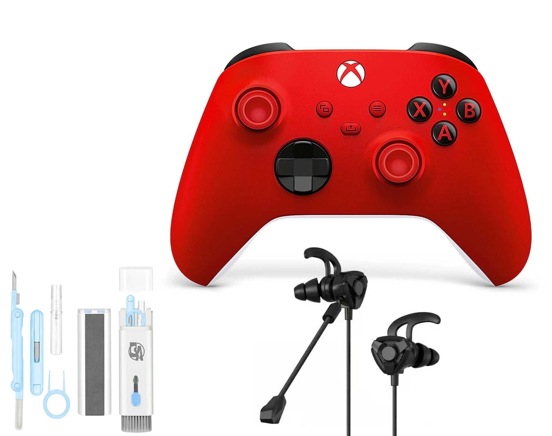 Pre-Owned Microsoft Xbox Wireless Pulse Red Controller for Xbox Console ...