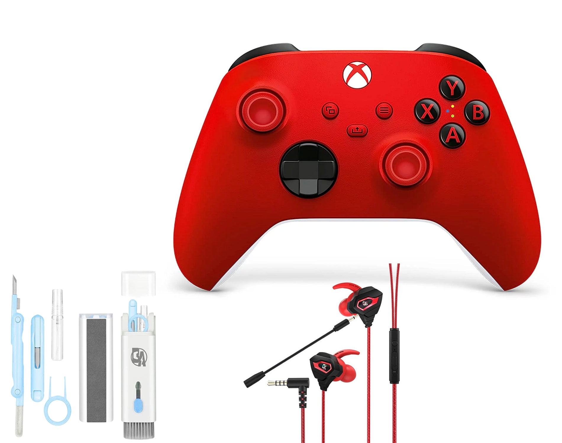 Pre-Owned Microsoft Xbox Wireless Pulse Red Controller for Xbox Console ...