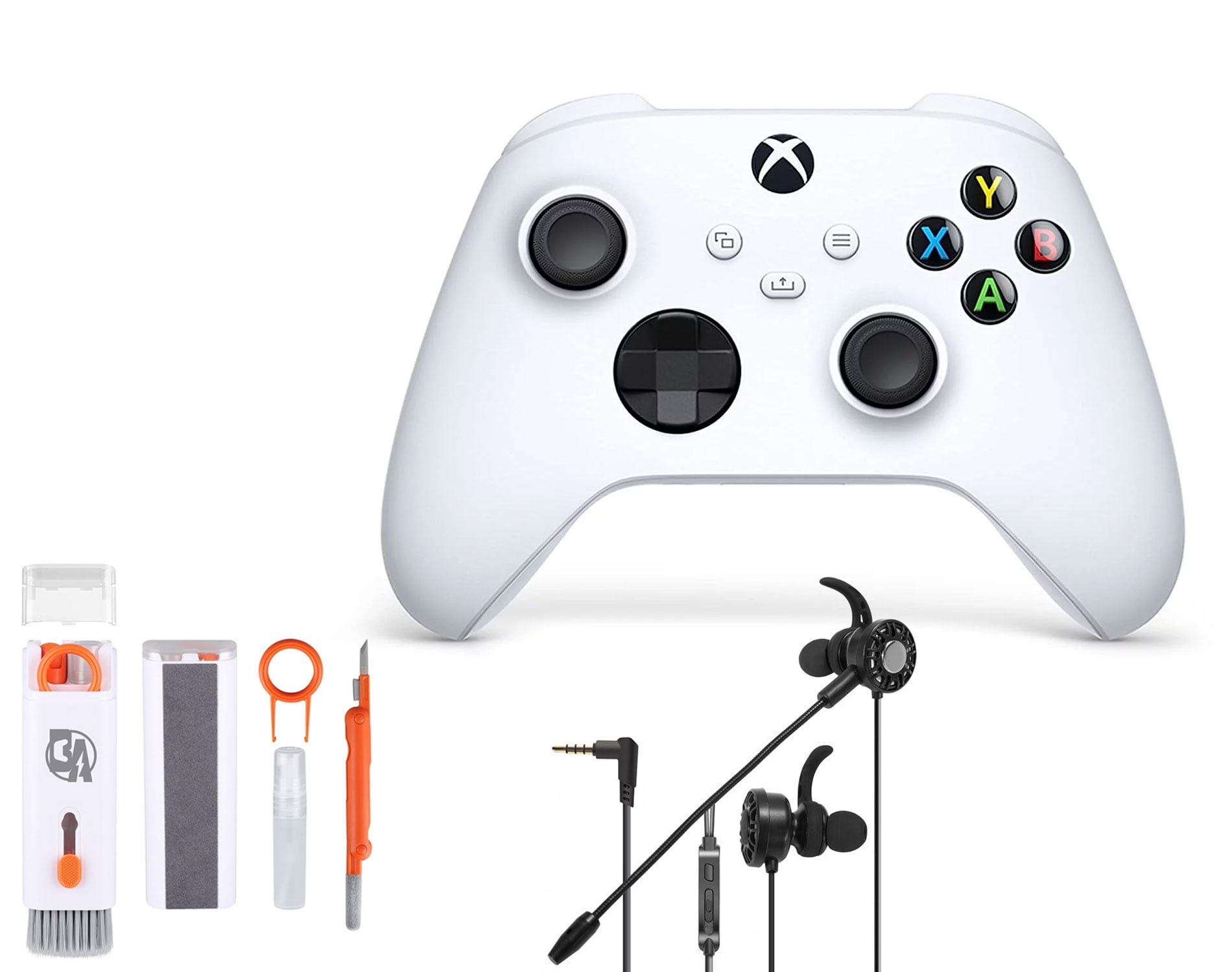 Pre-Owned Microsoft Xbox Wireless Robot White Controller for Xbox ...
