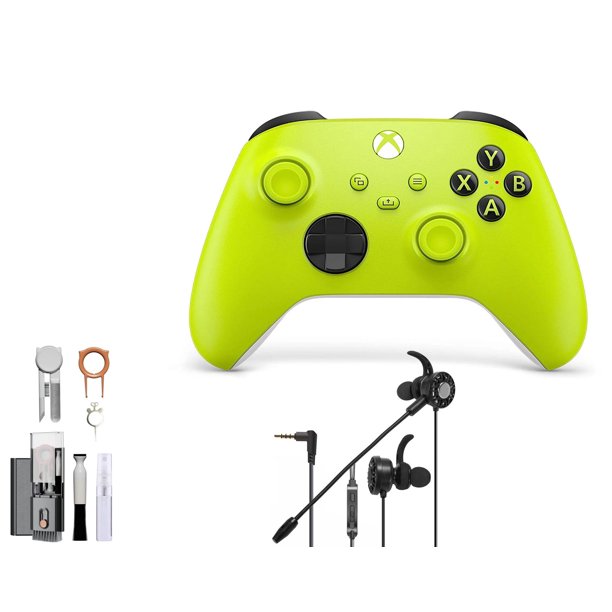 Pre-Owned Microsoft Xbox Wireless Yellow Controller for Xbox Console ...