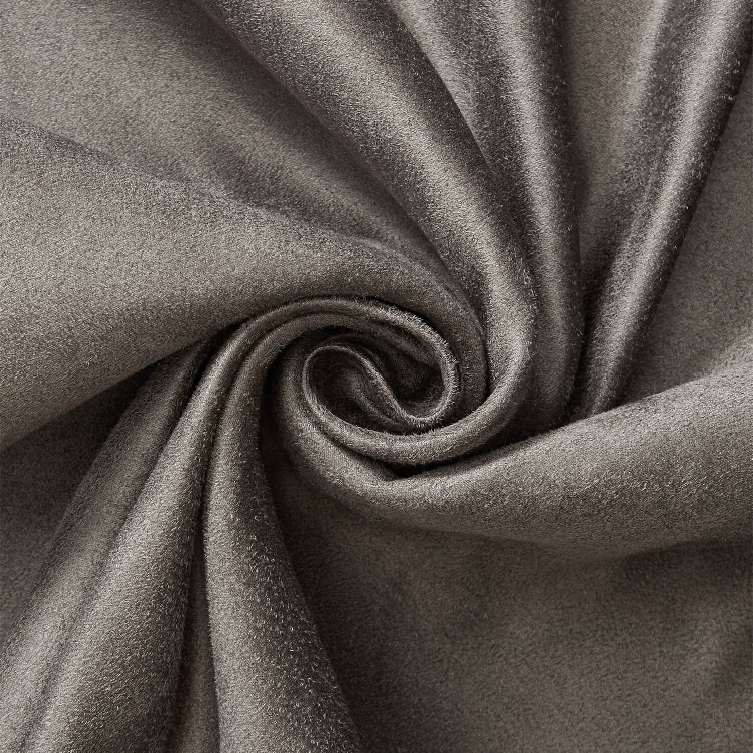 Microsuede Fabric - Charcoal Brushed Polyester Twill 60" By The Yard ...