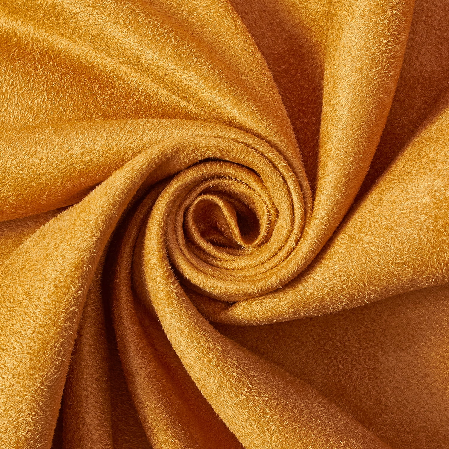 Microsuede Fabric - Gold Brushed Polyester Twill 60" By The Yard ...