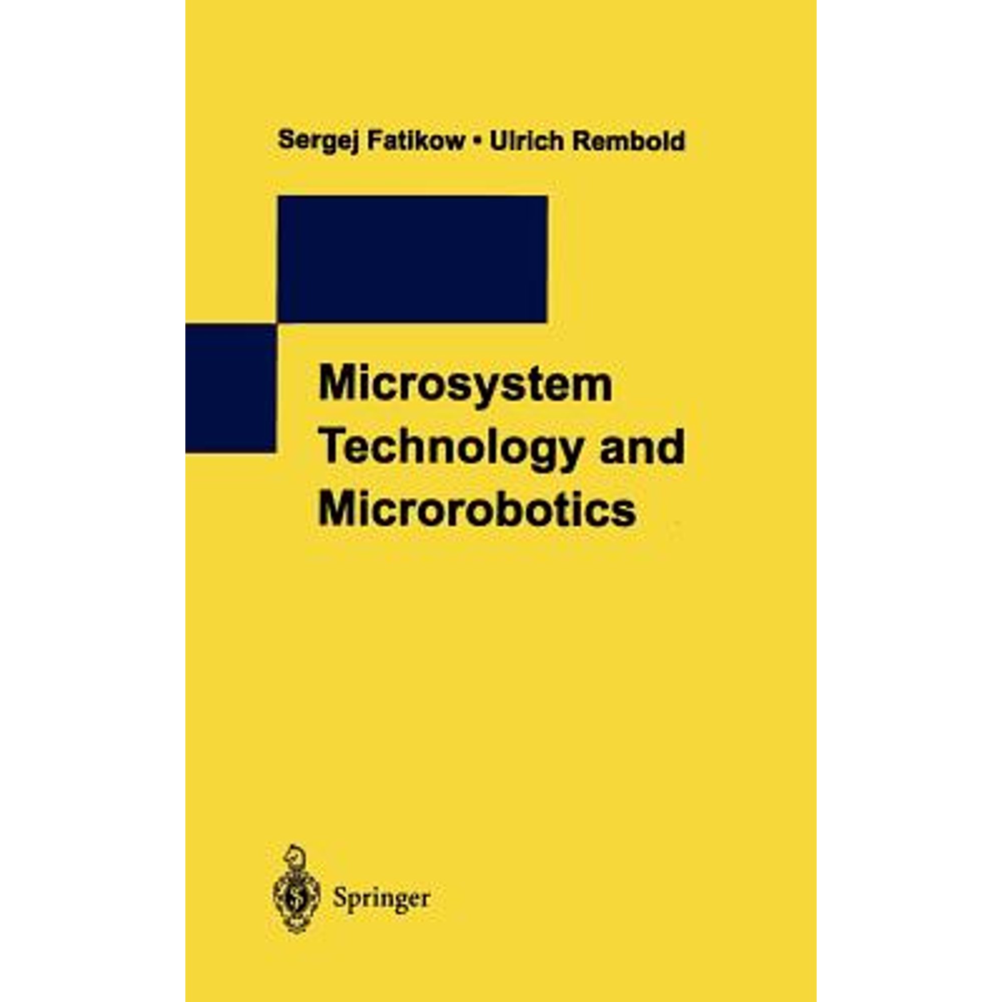 Pre-Owned Microsystem Technology and Microrobotics, Hardcover by ...