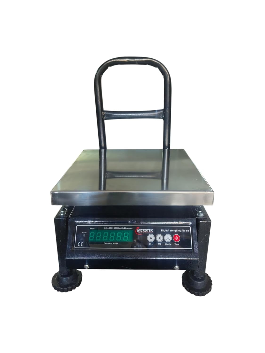 Microtek Smart Digital Weighing Scale Stainless Steel Platform with ...