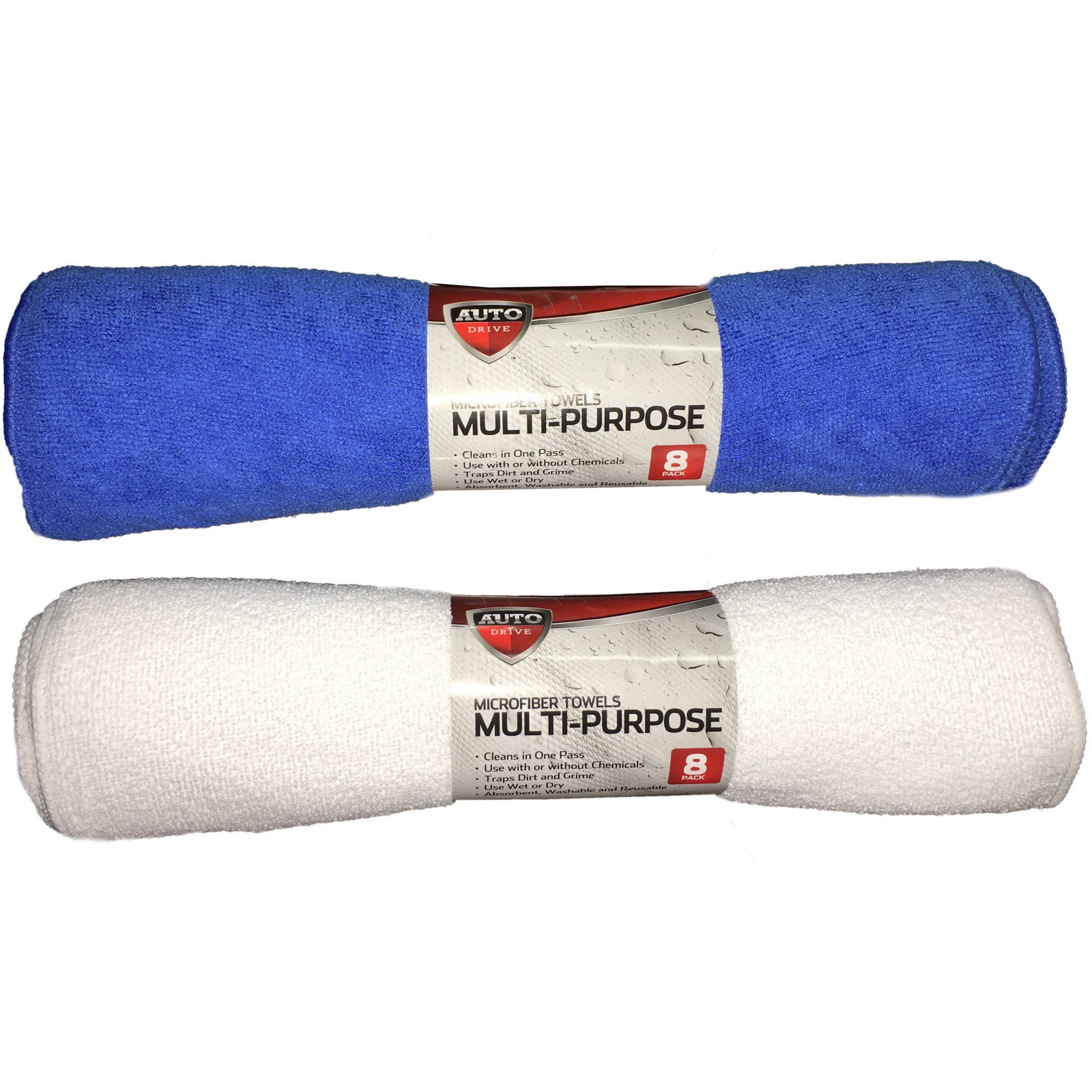 Microtex Microfiber Cleaning Towel, 8 Pack - Walmart.com