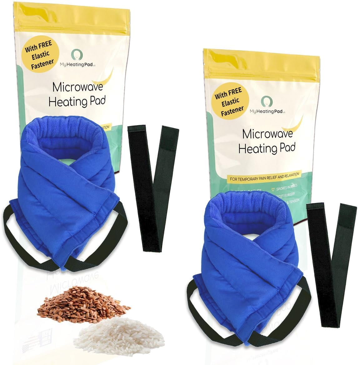 Microwavable Heating Pads for Lower Back, Neck, and Shoulder Pain ...