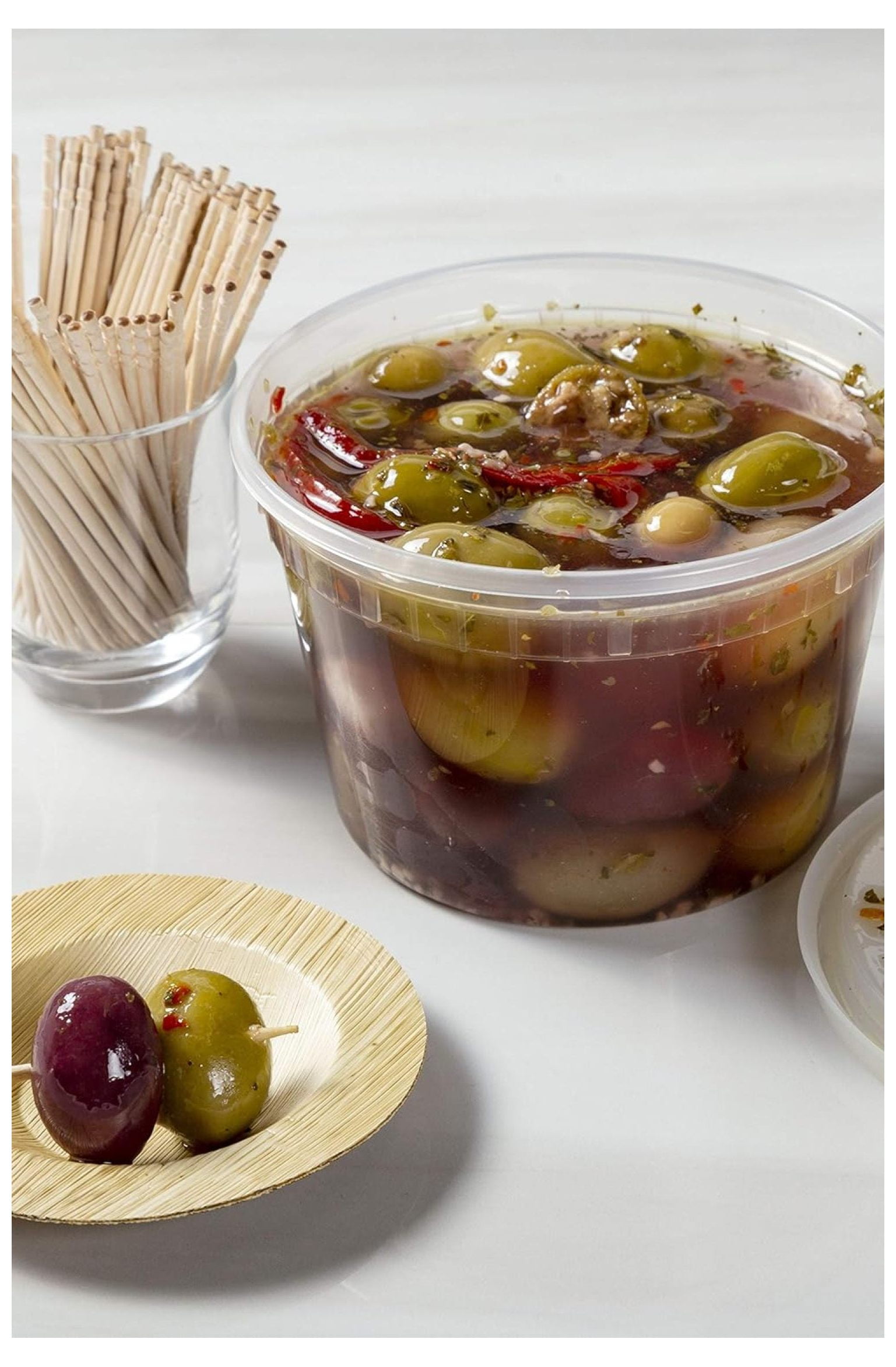 Microwavable Hot and Cold Translucent Plastic Deli Food Storage ...