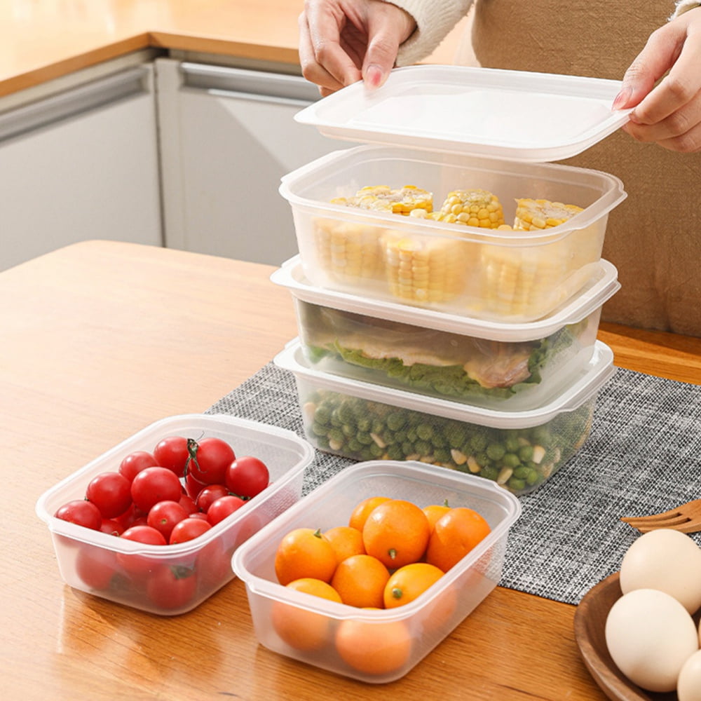 Microwavable Meal Prep Containers, Reusable Food Containers with Lids ...