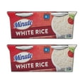 Microwavable Rice Bundle. Includes Two-8.8 Oz Packages of Minute ...