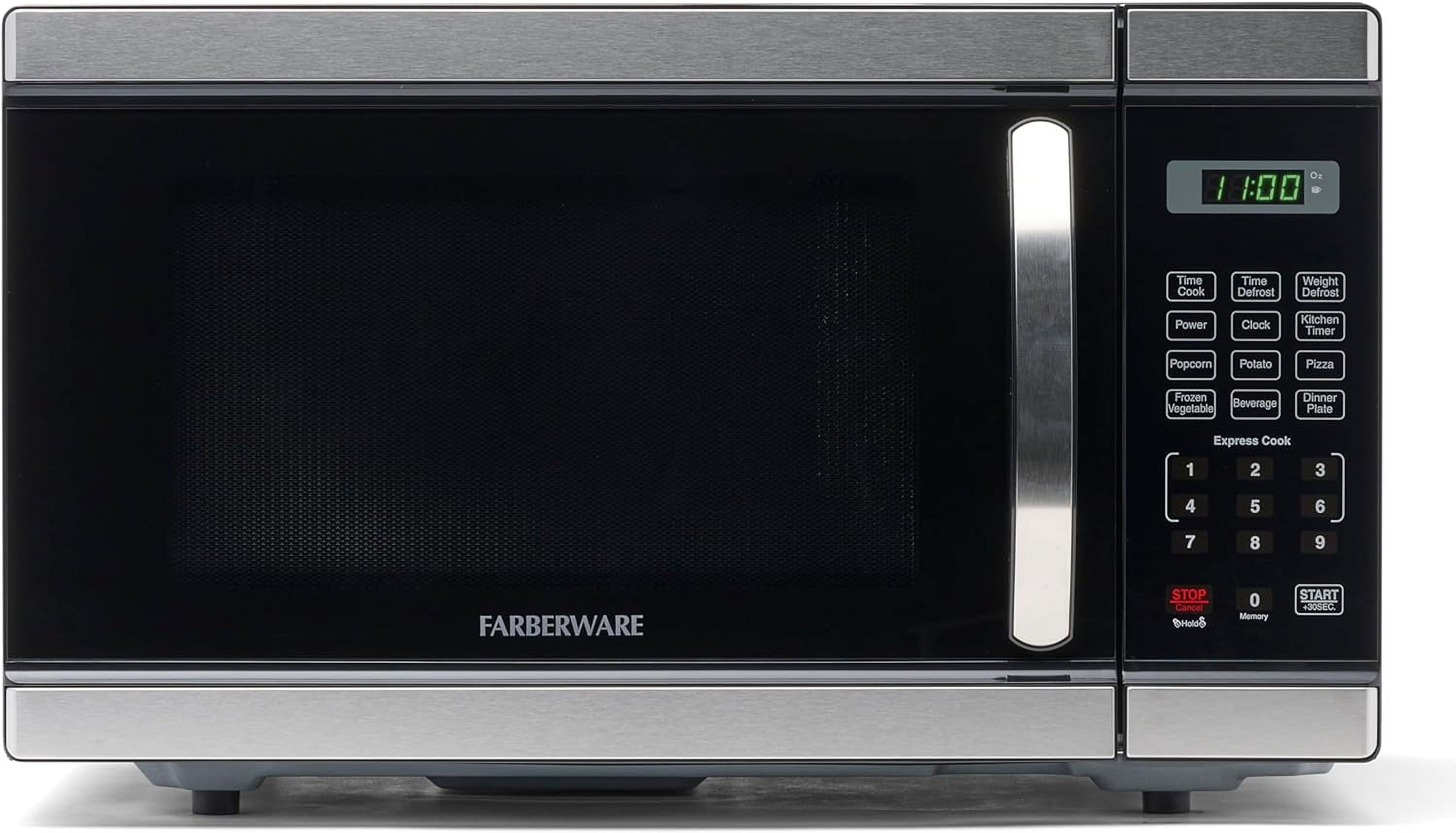 Microwave 1000 Watts, 1.1 Cu. Ft. - Microwave Oven With LED Lighting ...