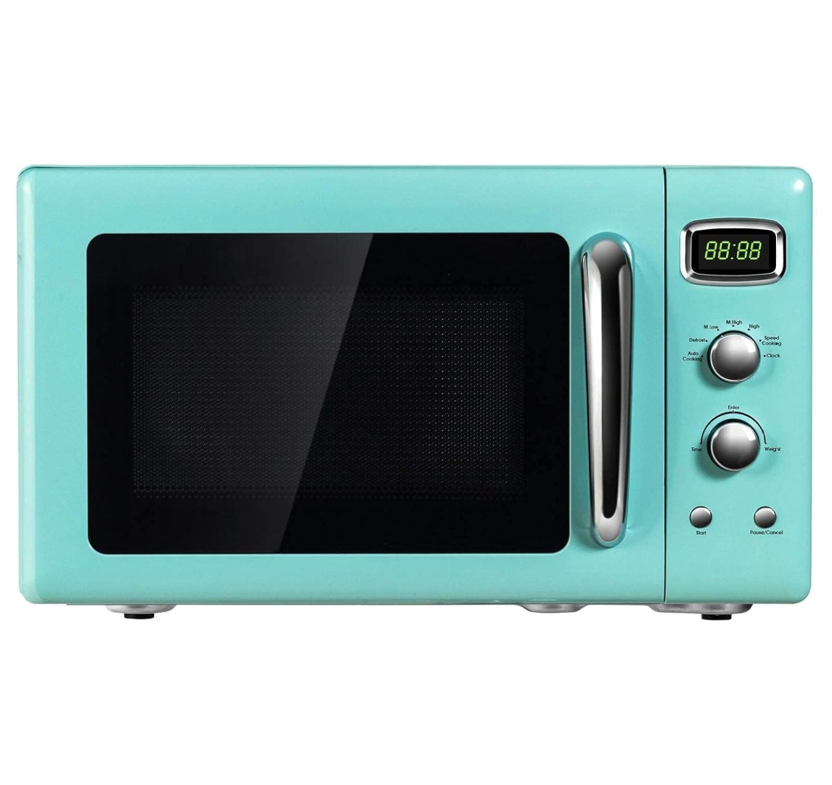 Microwave, 900W/0.9Cu.Ft, Small Countertop Microwave w/Defrost & Auto ...