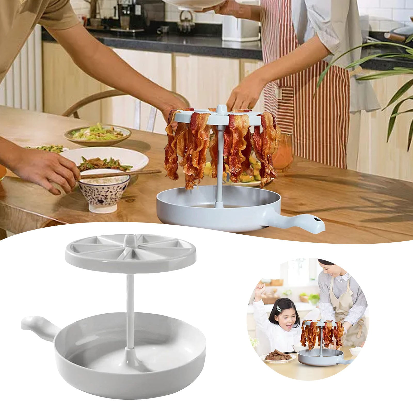 Microwave Barbecue Grill Bacon Wizard Microwave Crispy Bacon Maker ...