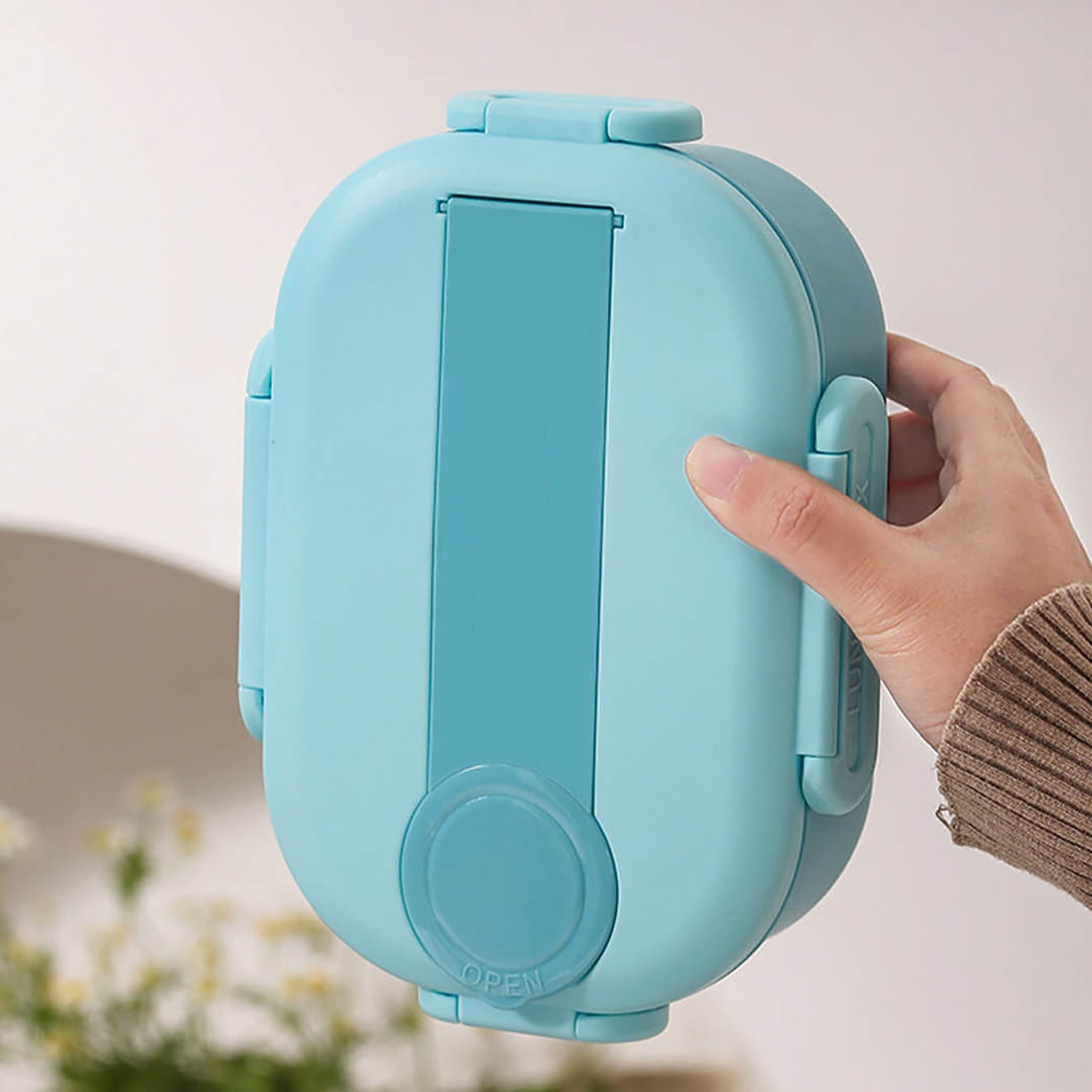 Microwave- Bento Lunch Box | Lightweight Portable Food Storage ...