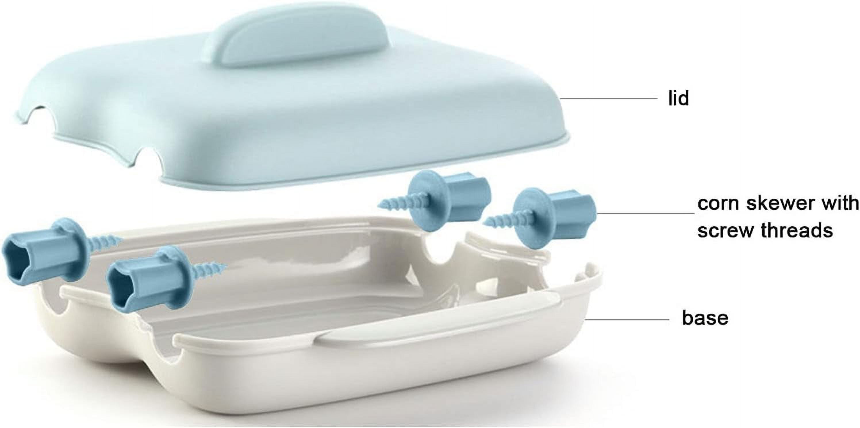 Microwave Corn Steamer, Microwave Sweet Corn Cooker/Corn Steamer ...