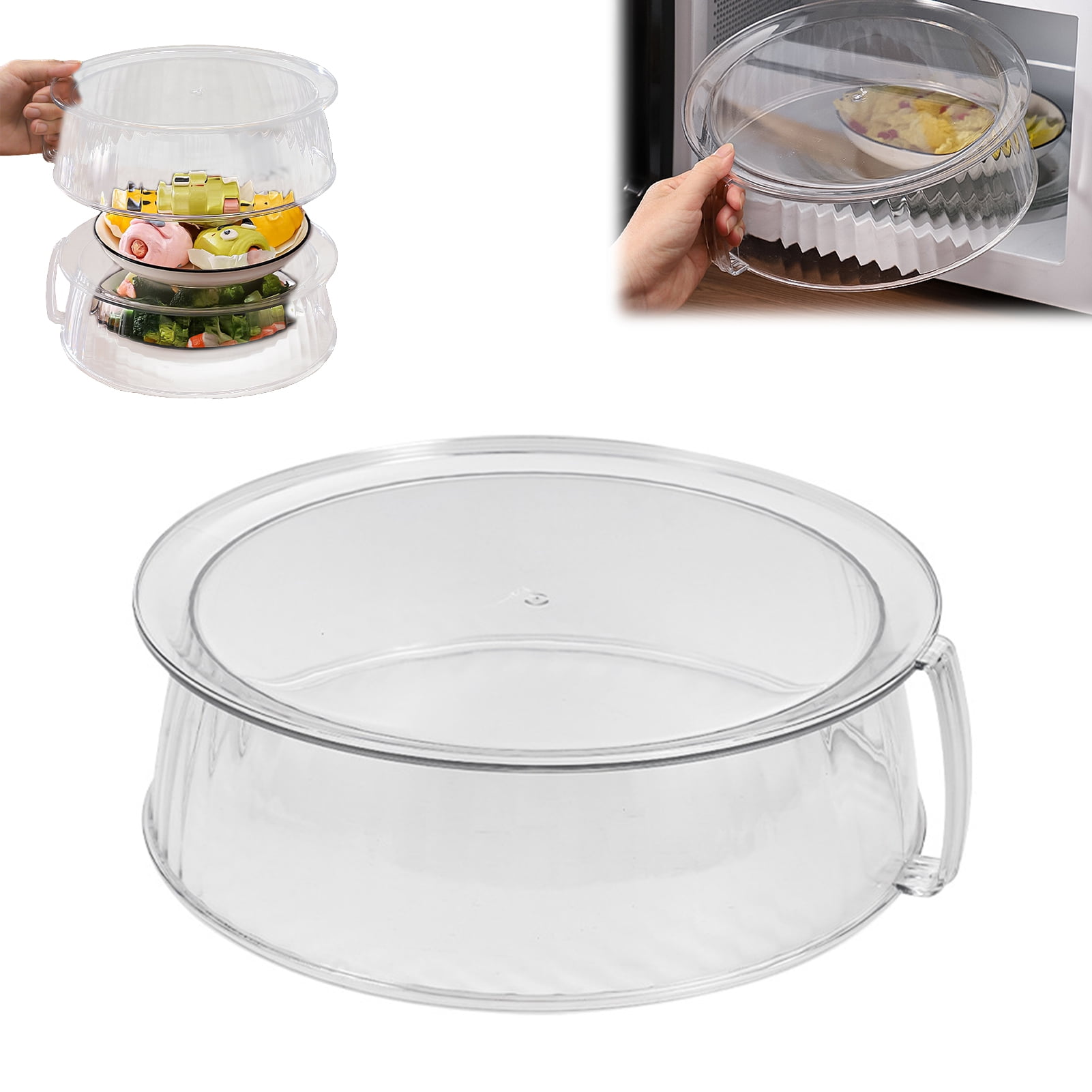 Microwave Cover Food Splatter Guard Microwave Splatter Cover for Food 9 ...