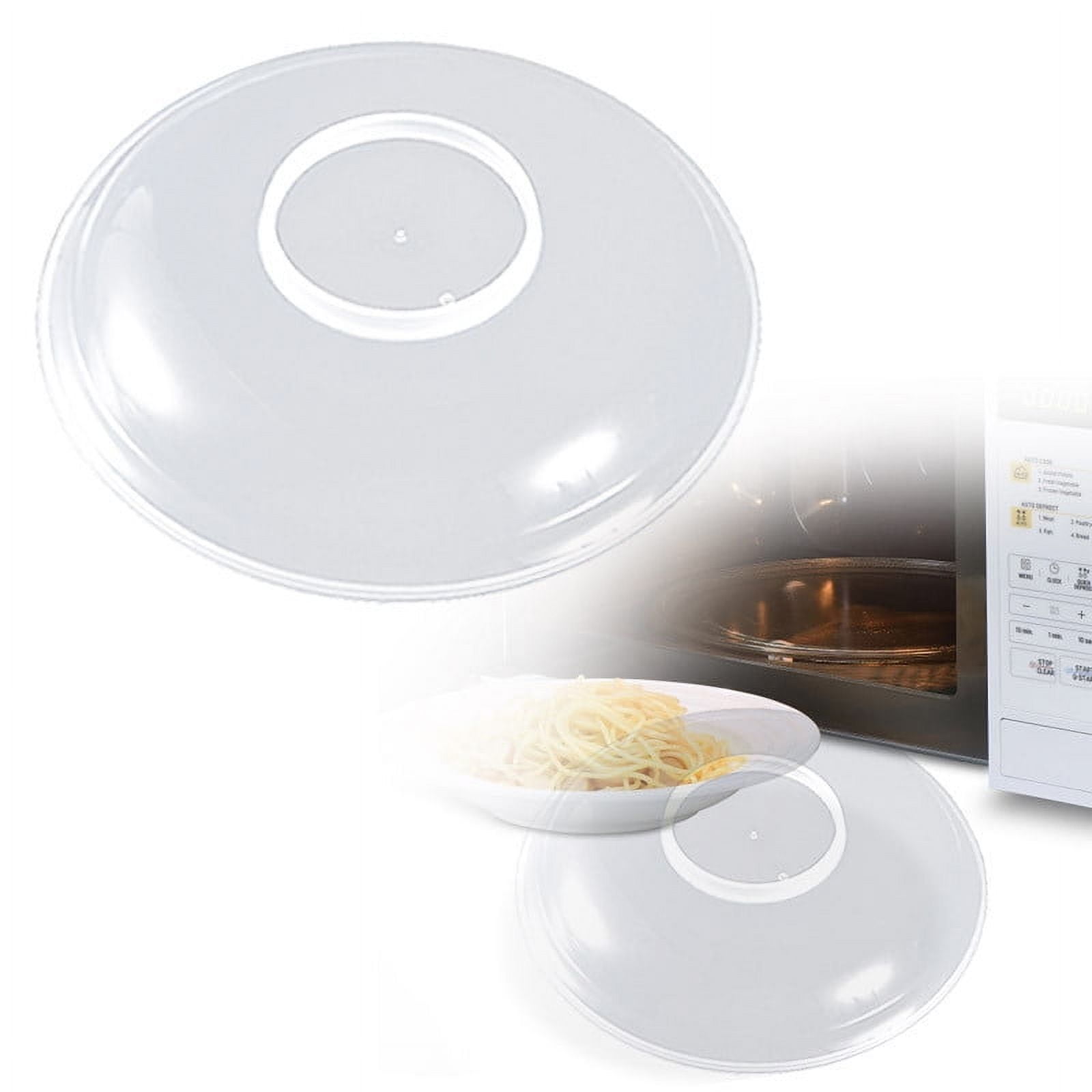 Microwave Cover for Food, Splatter Guard Expandable & Collapsible ...