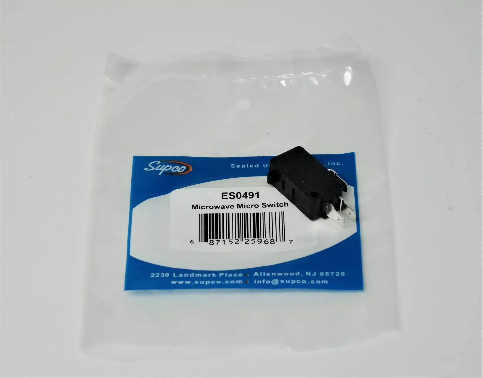 Microwave Door Interlock Lamp Switch SPDT NO/NC Supco ES0491 - Walmart.com