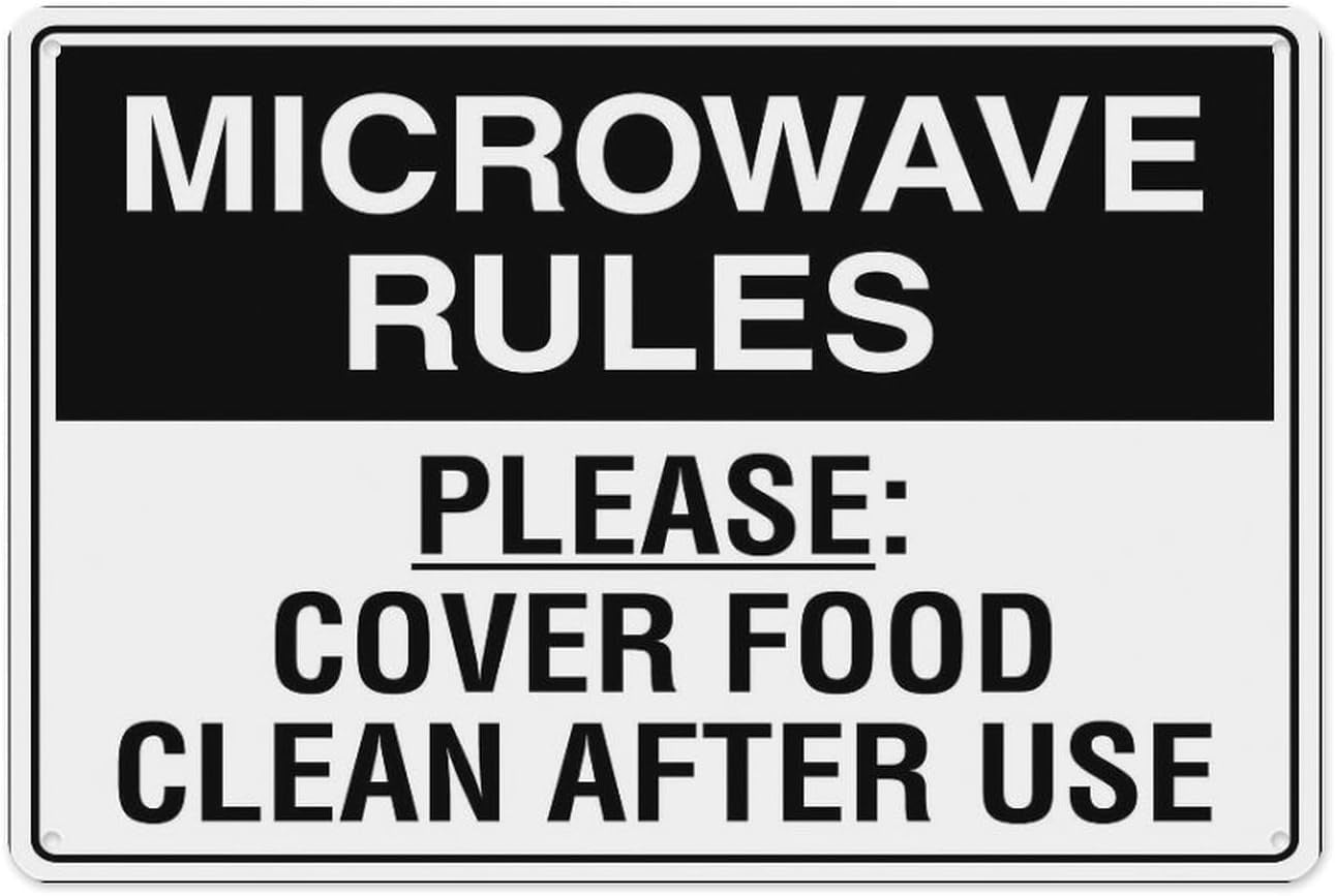 Microwave Etiquette and Maintenance: Key Rules Cover Food and Clean ...