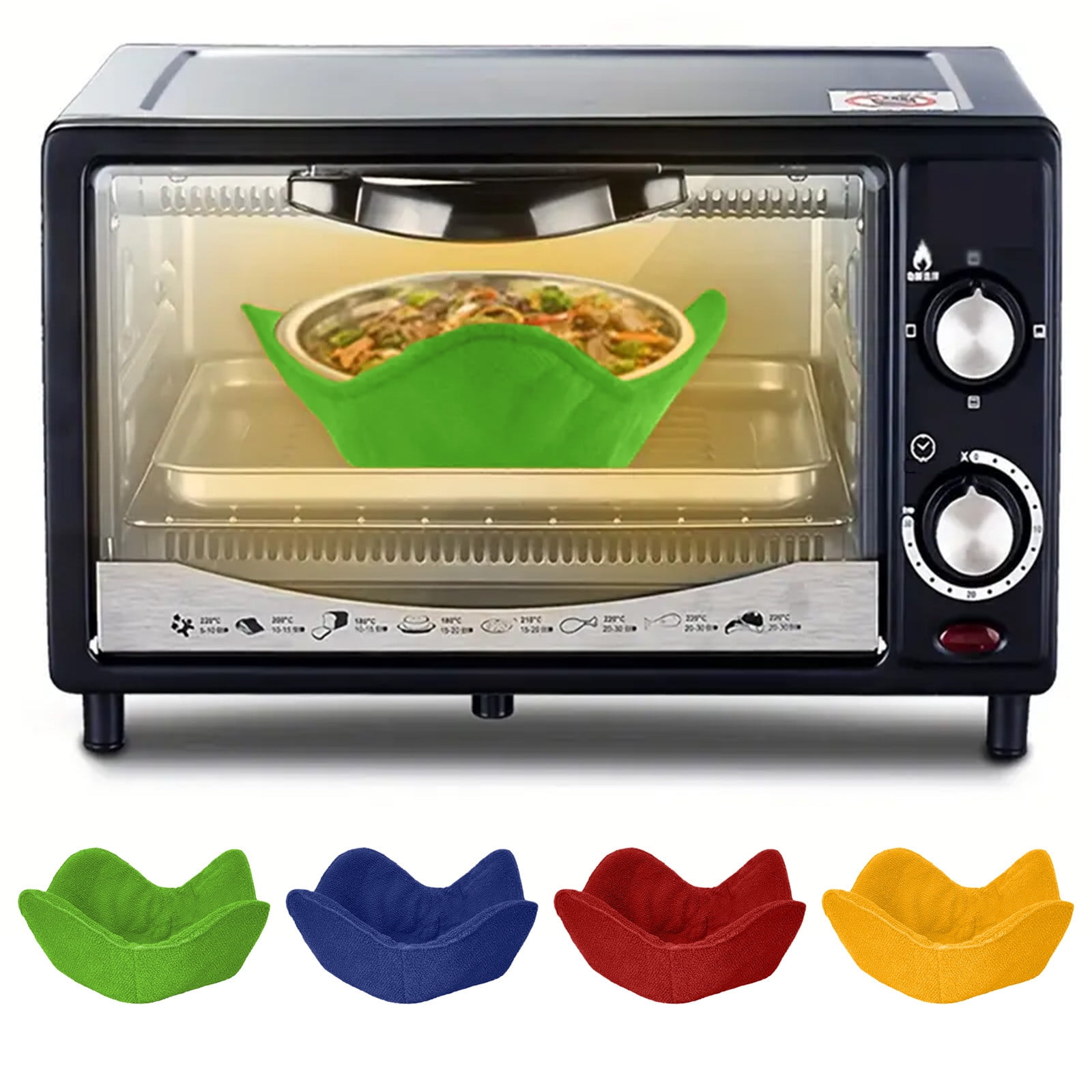 Microwave Food Heating Bowl Cover Splatter Guard for Easy Reheating ...