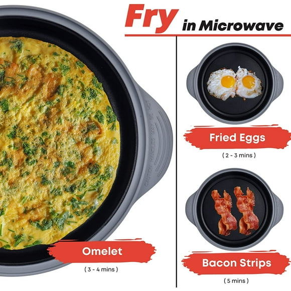 Explore Microwave Grill Pans for Easy Cooking in Home Colors