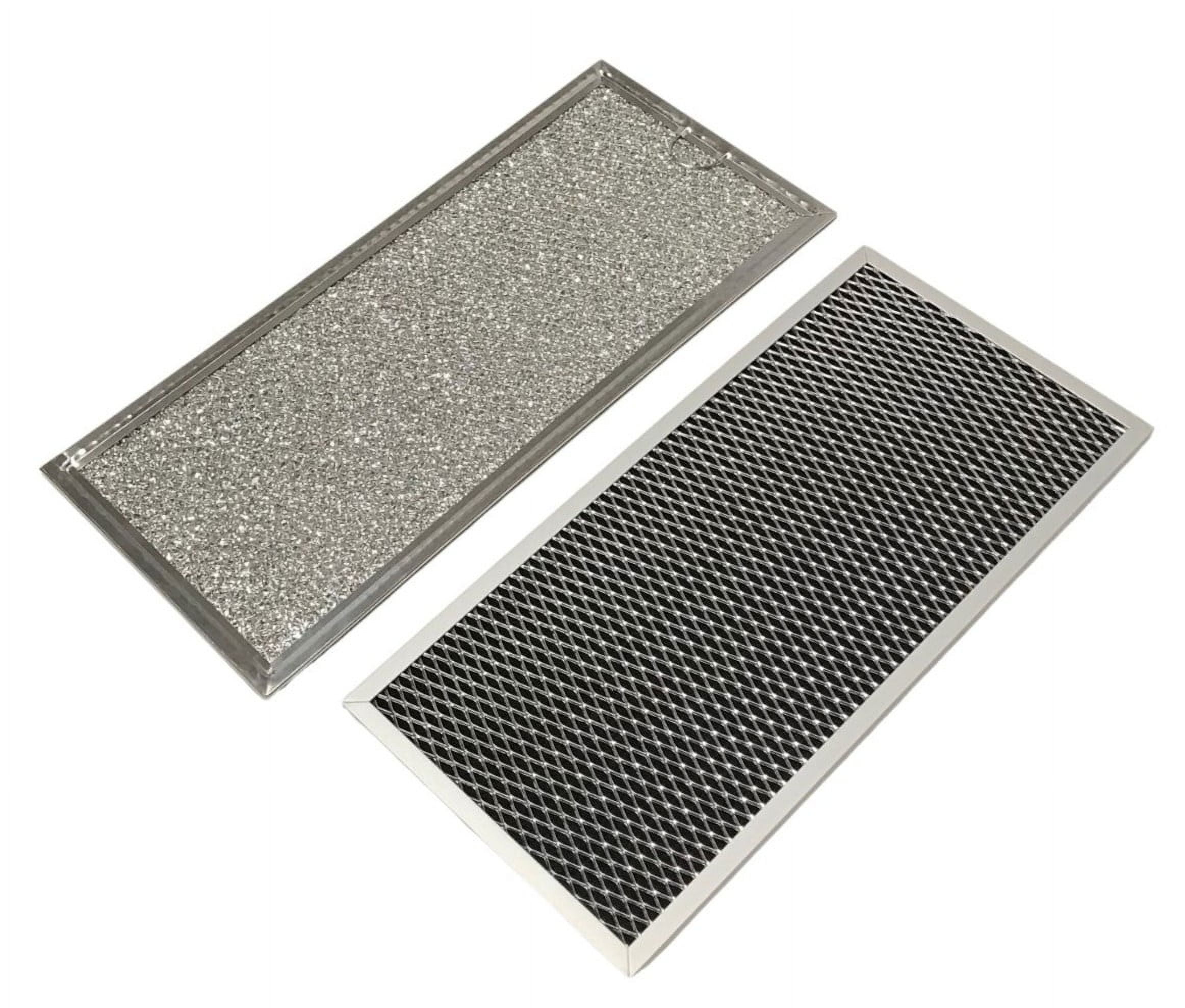 Microwave Grease & Charcoal Filter Set Compatible With Whirlpool Model ...