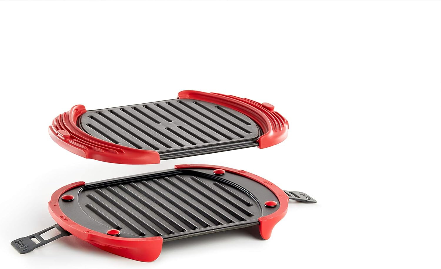 Microwave Grill, Sandwich Maker, Panini Press, Non-Stick Meat Griddle ...