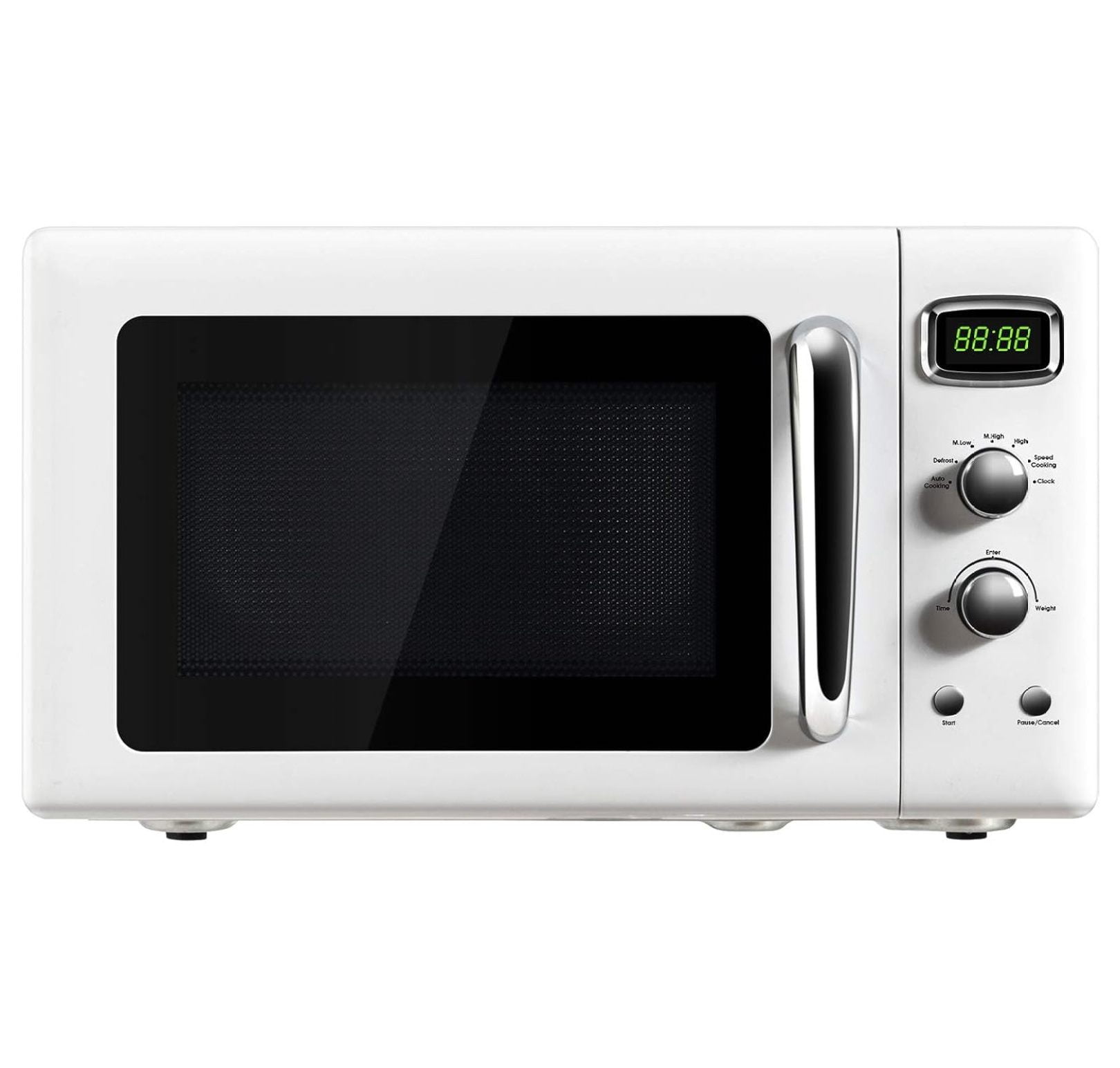 Microwave Oven, 900W/0.9Cu.Ft, Small Countertop Microwave w/Defrost ...