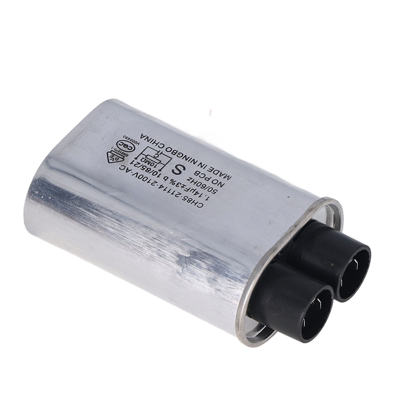 Microwave Oven Capacitor, 4.8mm Small Insert 1.14uF Microwave High ...