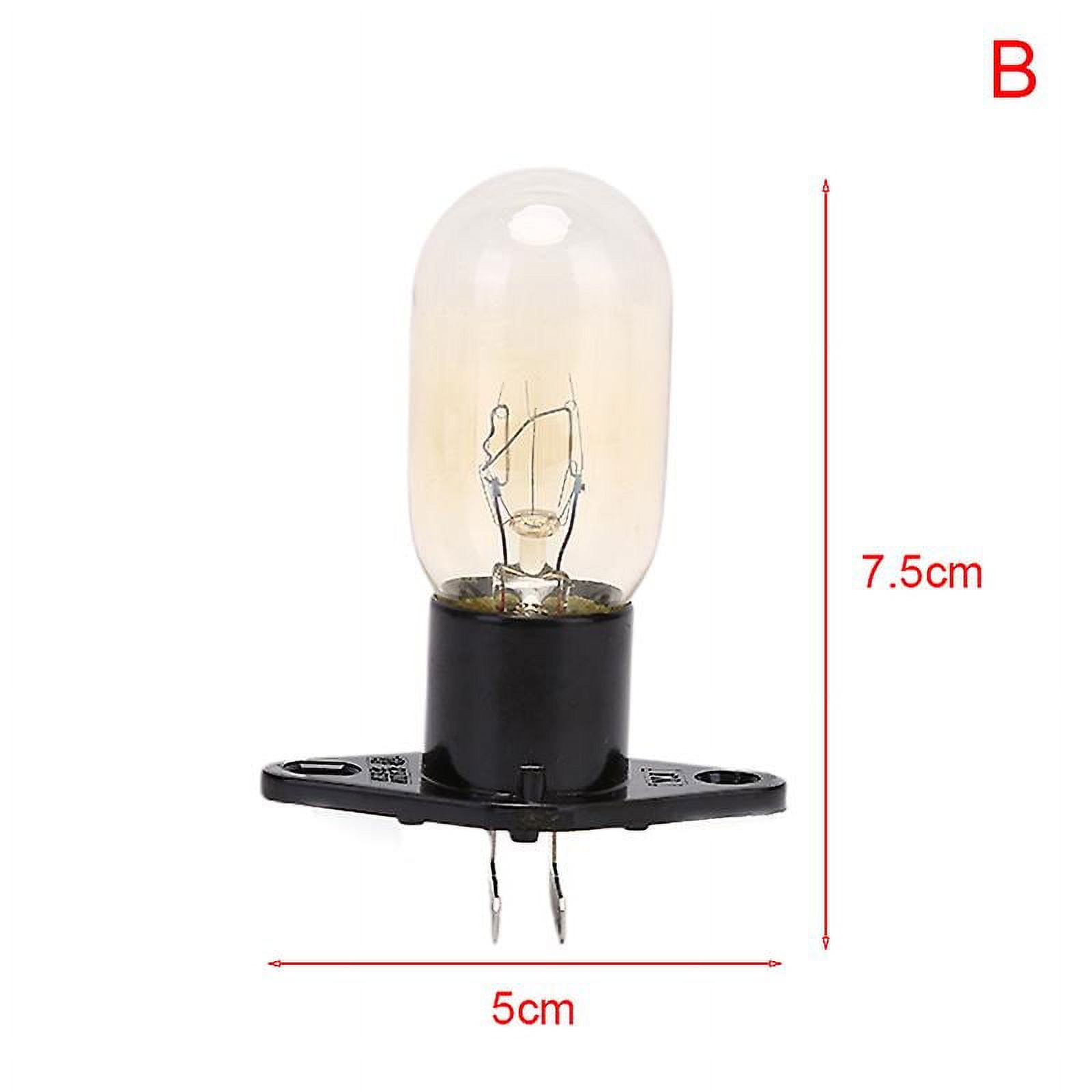 Microwave Oven Light Lamp Bulb Base Design 230v 20w Replacement With ...
