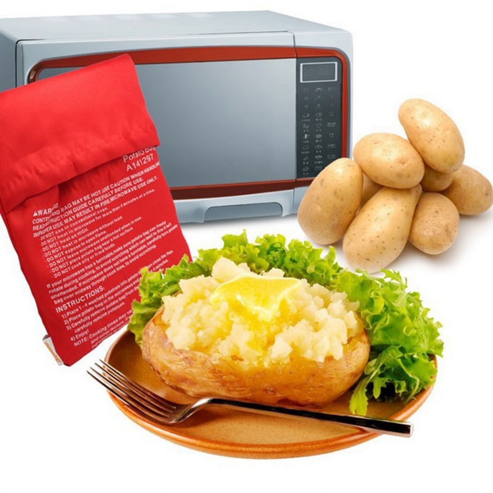 Microwave Oven Potato Cooker Bag Baked Potato Microwave Cooking Potato ...