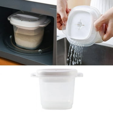 Progressive Prep Solutions Microwave Rice Cooker, 4 Piece Plastic Set ...