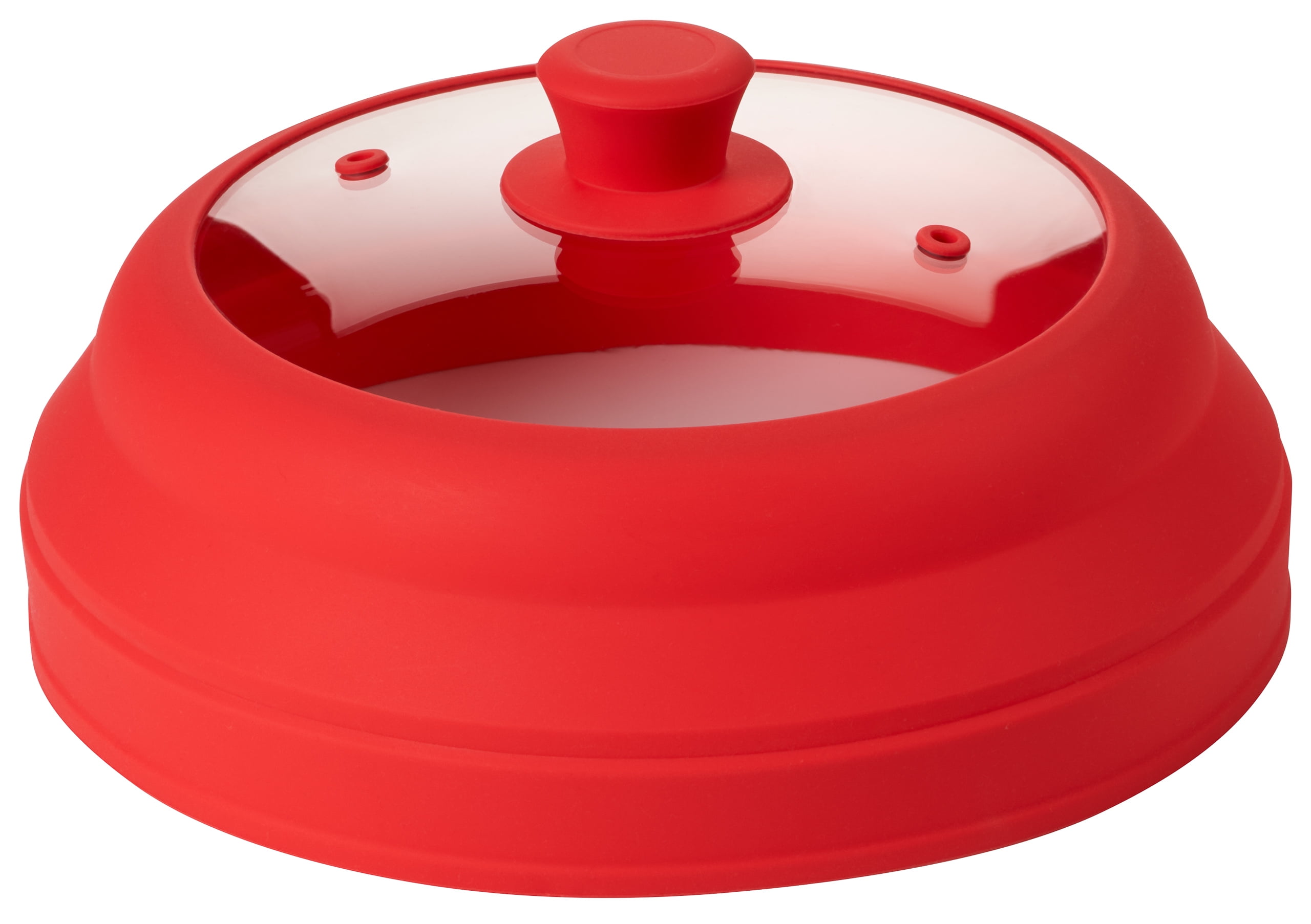 Microwave Plate Cover For Food - 10.5 inch - Vented and Collapsible ...