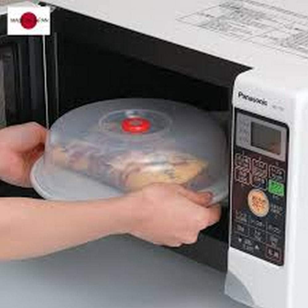 Microwave Plate Covers Easy Grip Microwave Splatter Guard Lid With ...