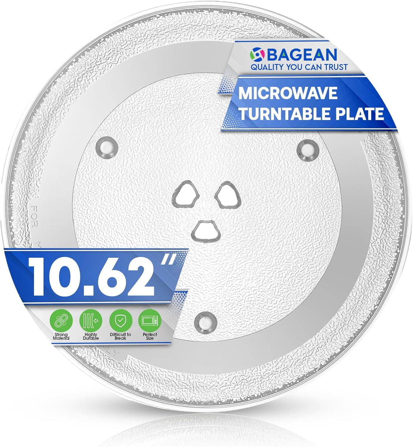 Microwave Plate Replacement 10.6 Inch for WB48X21336 Microwave Oven ...