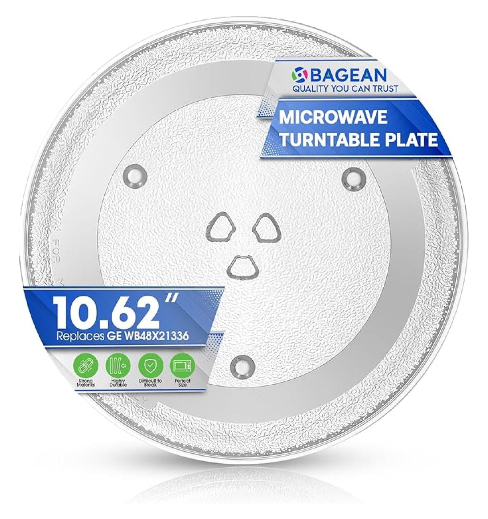 Microwave Plate Replacement 10.6 Inch for WB48X21336 Microwave Oven ...