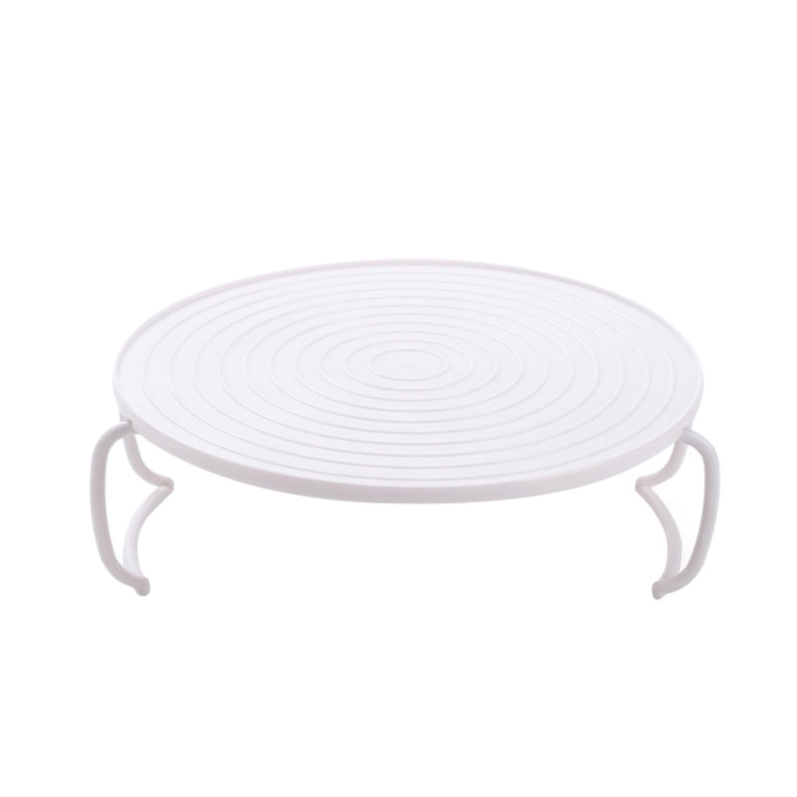 Microwave Plate Stacker - PP Heat-Resistant Rack, Foldable Handles for ...