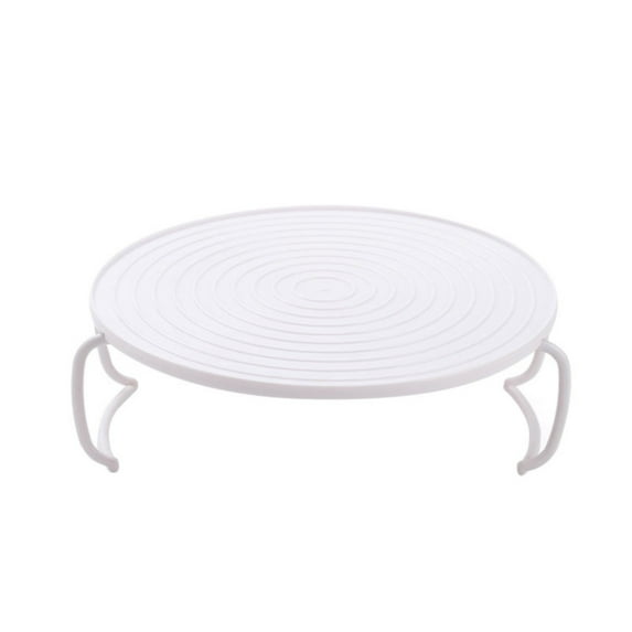 Microwave Plate Stacker - PP Heat-Resistant Rack, Foldable Handles for ...