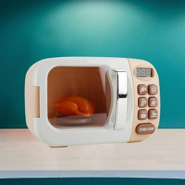 JoyStone Kids Microwave Toy Set with Real Accessories, Light & Sound ...