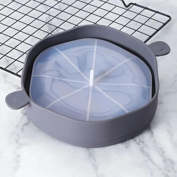 Microwave Popcorn Popper, Family Size Silicone Popcorn Maker - Hot Air ...