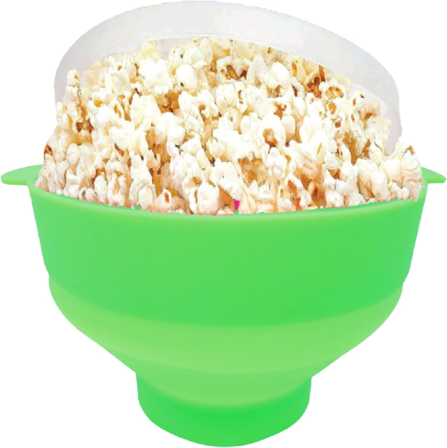 Microwave Popcorn Popper with Lids - Silicone - No Oil or Butter ...