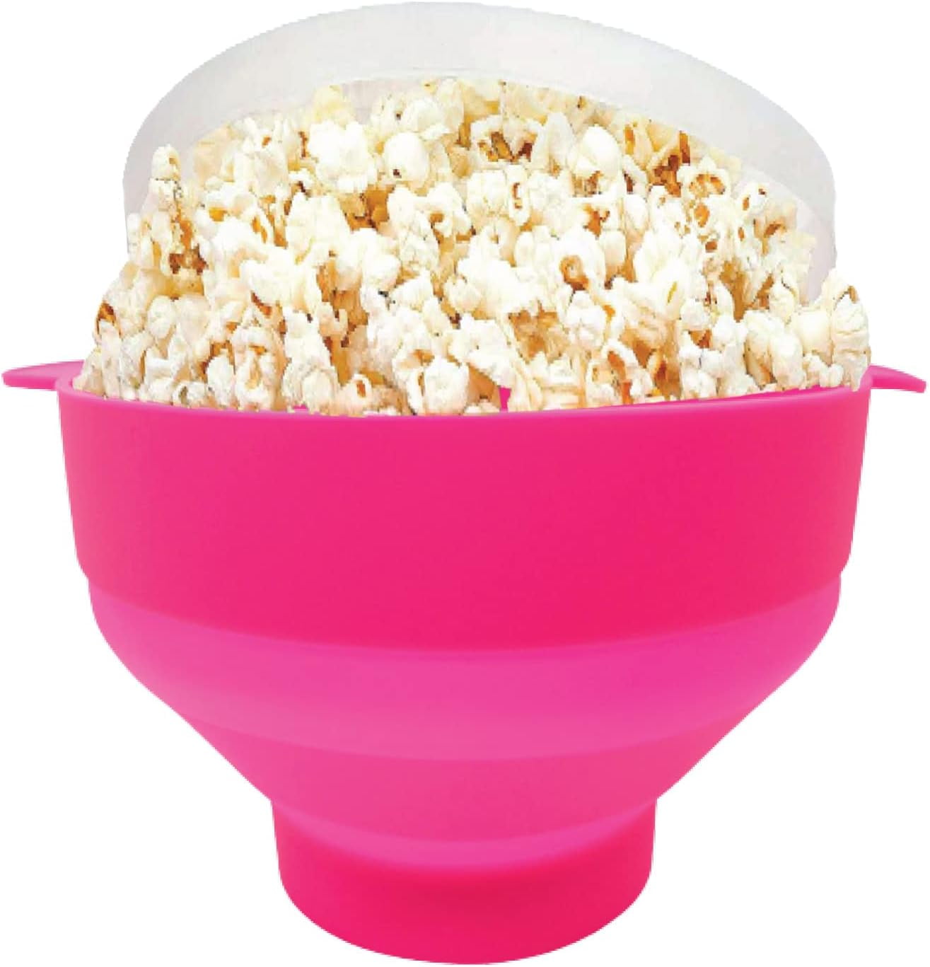 Microwave Popcorn Popper with Lids - Silicone - No Oil or Butter ...