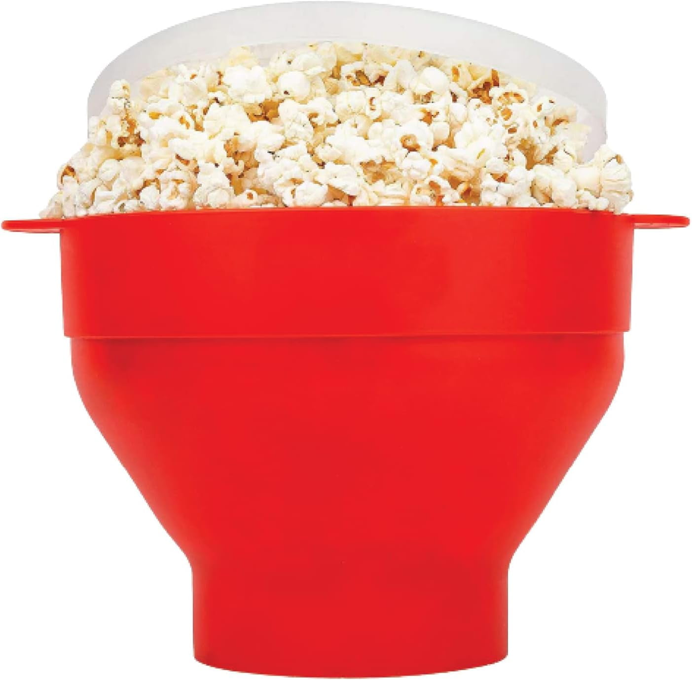 Microwave Popcorn Popper with Lids - Silicone - No Oil or Butter ...