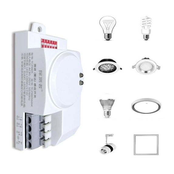 Microwave Radars Motion Sensors Light Switches Long Distance Microwave ...