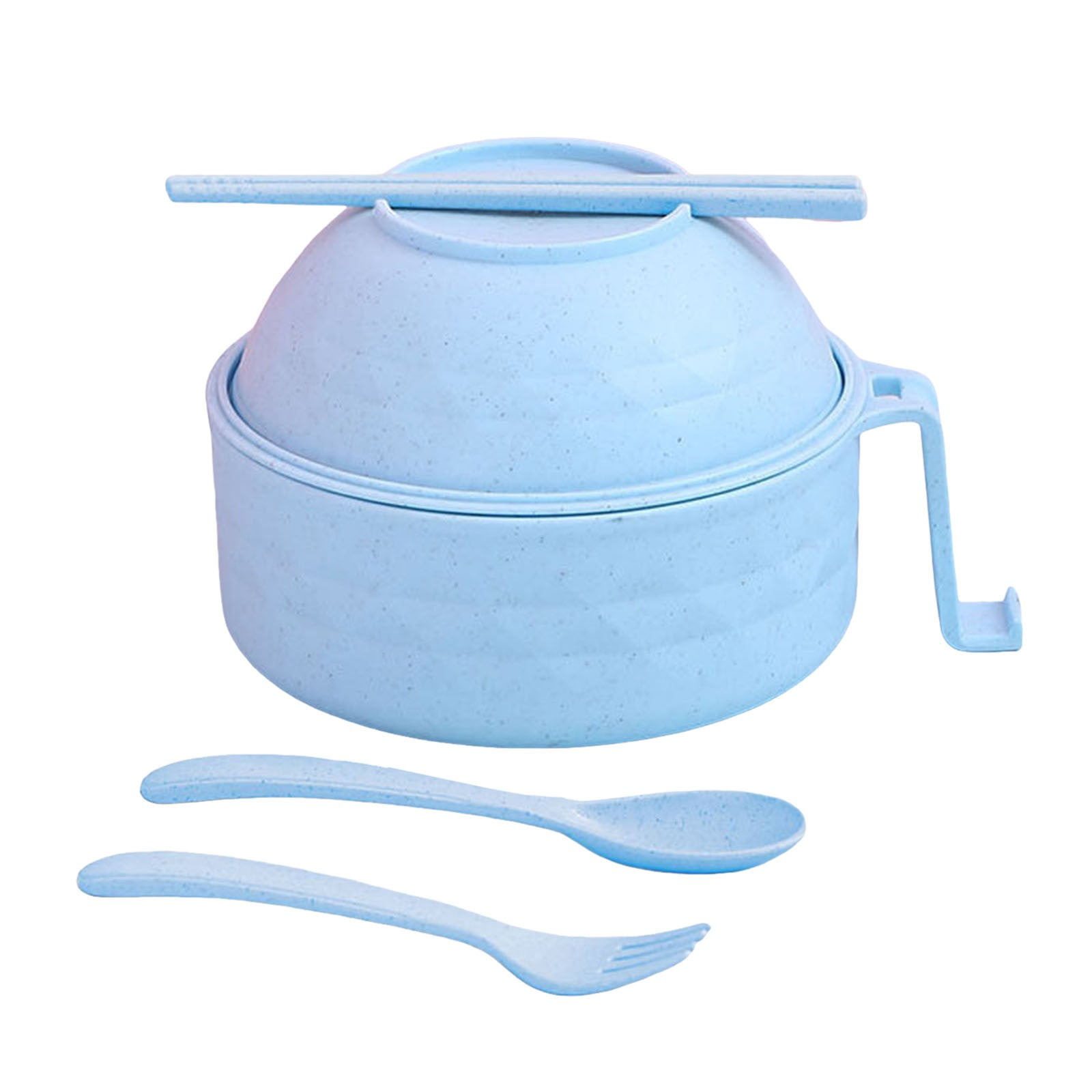 Microwave Ramen Bowl Set with Lid & Strainer, Ramen Bowl with Handle ...