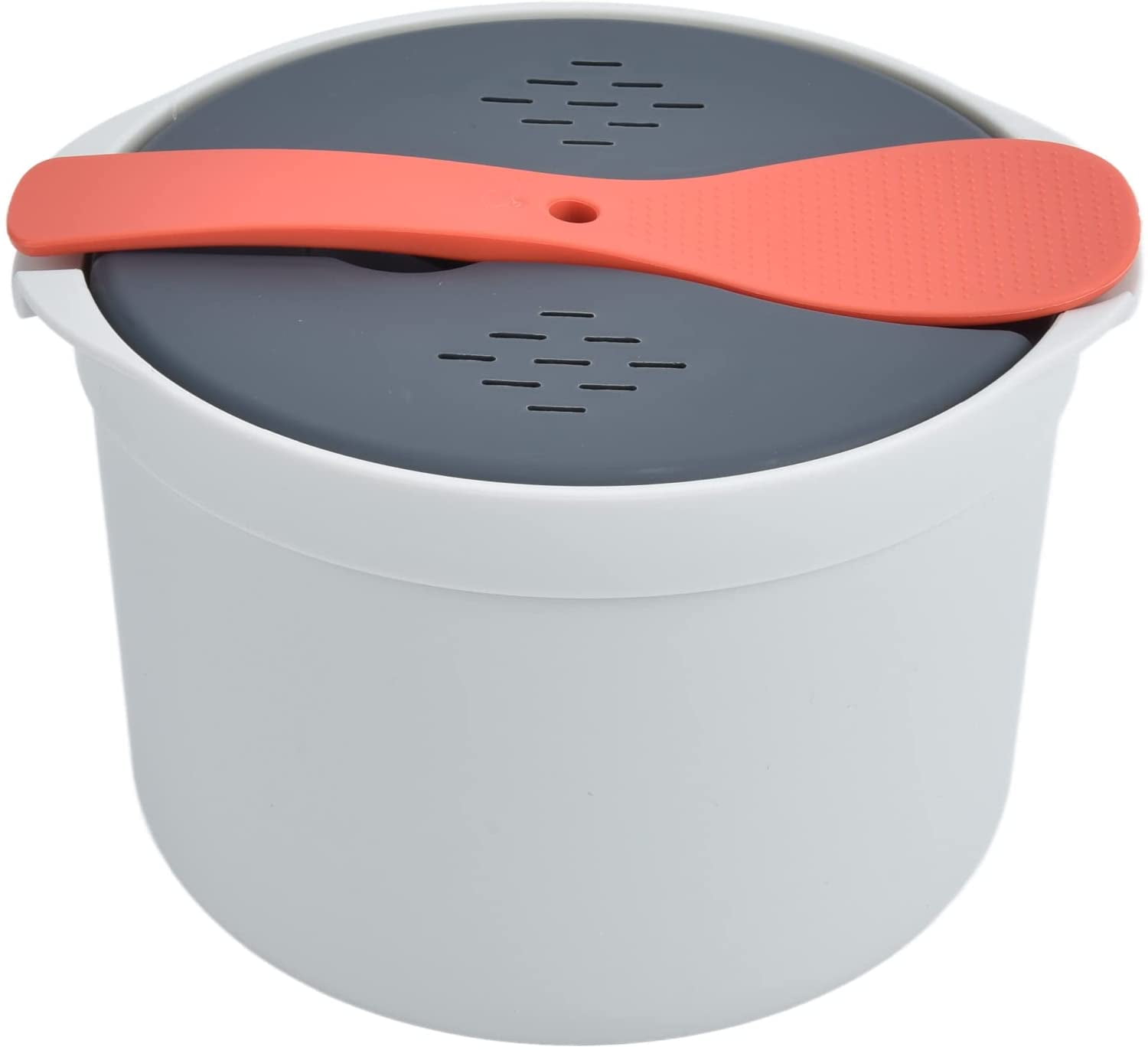 Microwave Rice Cooker, 2L Microwaveable Rice Pasta Maker Vegetable ...