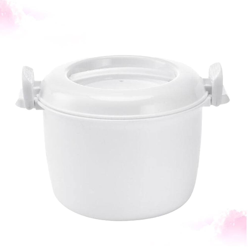 Microwave Rice Cooker Insulated Round Easy Fast Microwave Cookware ...